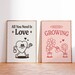Set of 2 Retro Printable Wall Art Prints, Groovy Digital Posters for ...