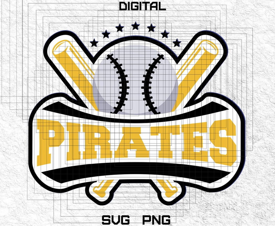 Pirates Baseball Svg - Etsy