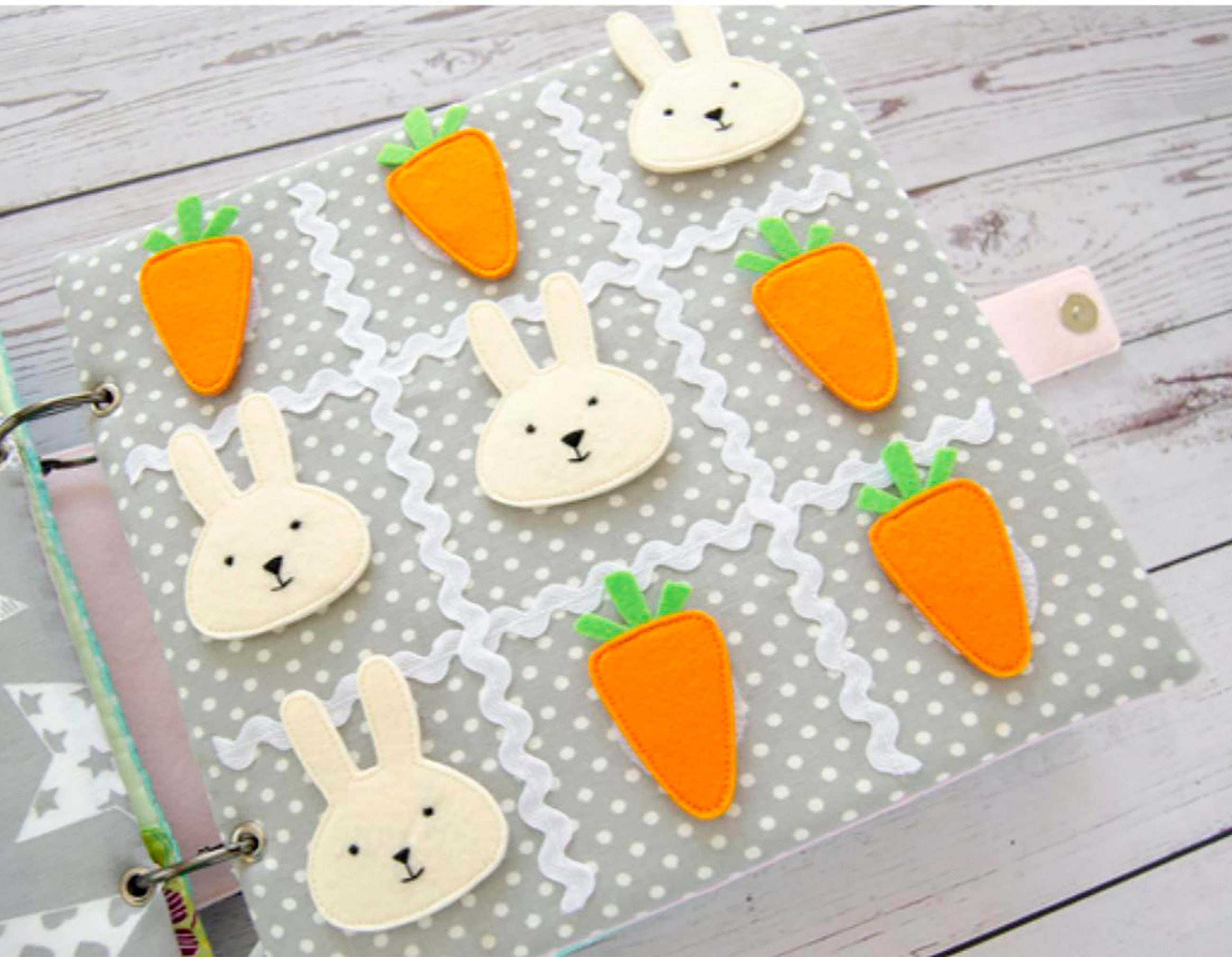 Rabbit Tic-tac-toe PDF Sewing Pattern - Etsy