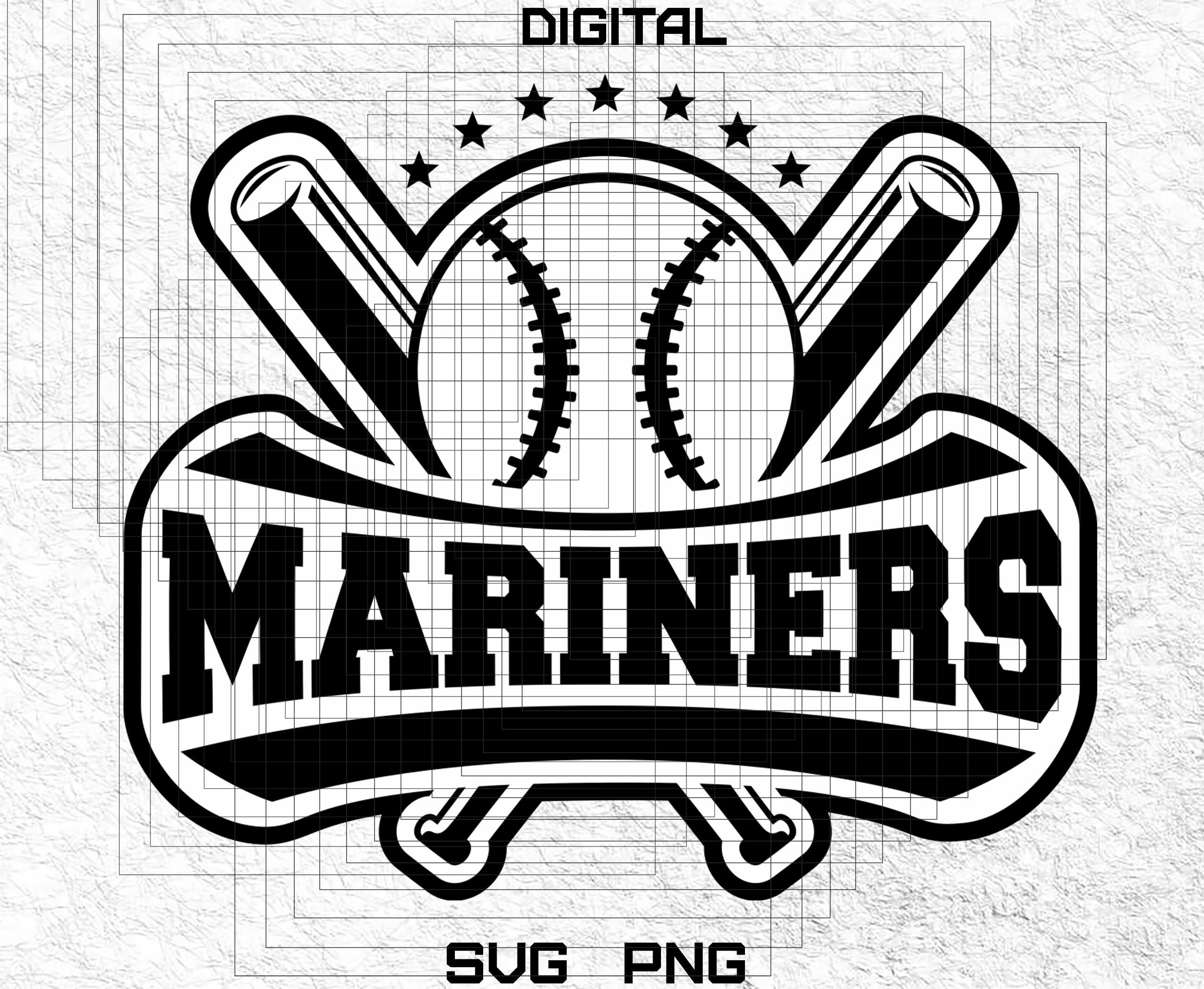Mariners Baseball Svg - Etsy