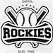 Rockies Baseball Svg - Etsy