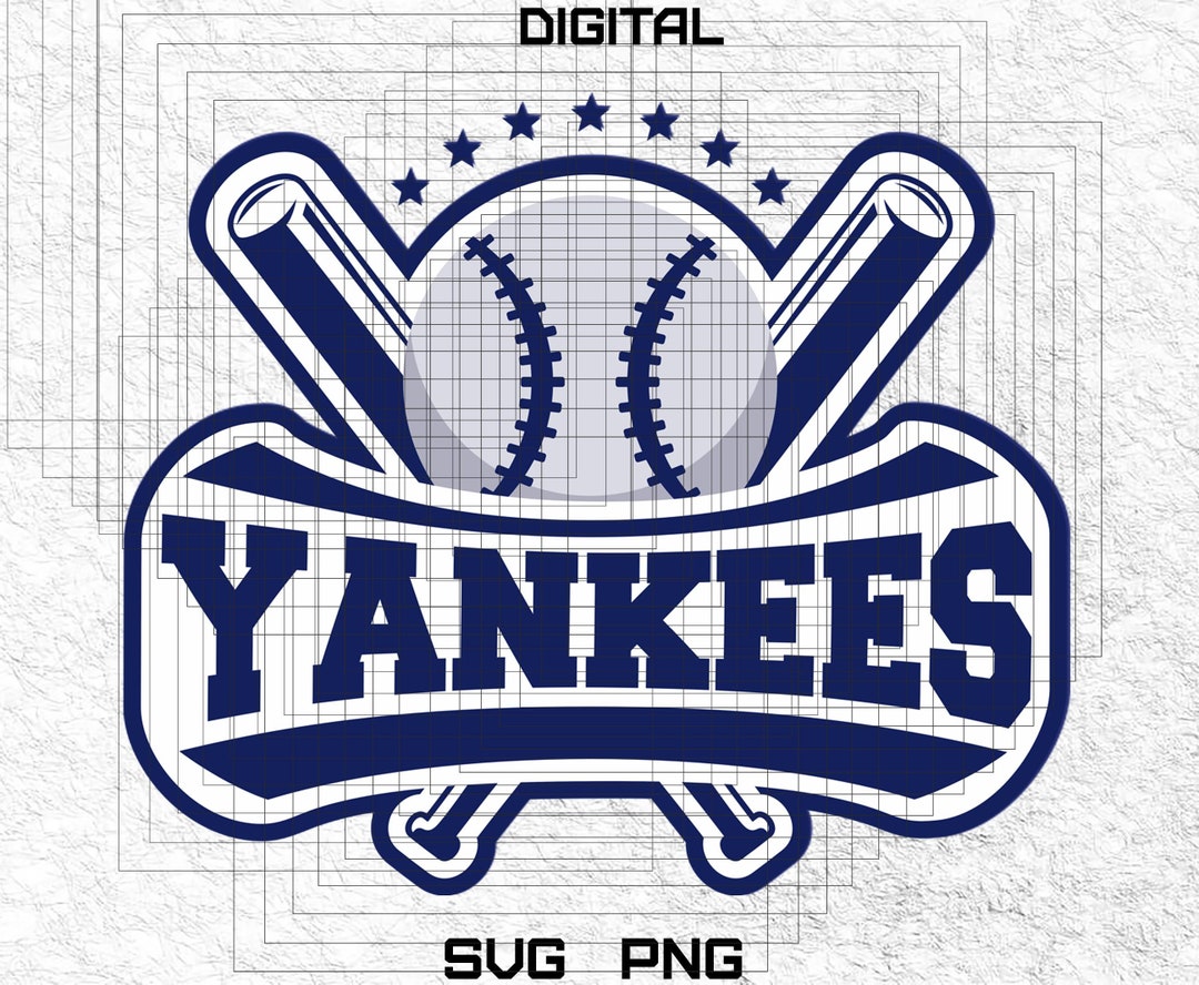 Yankees Baseball Svg - Etsy