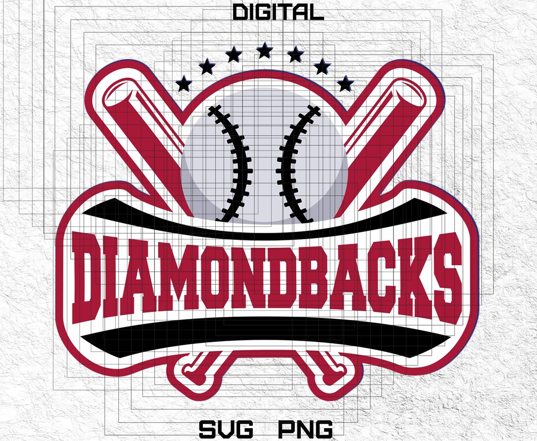 Diamondbacks Baseball Svg - Etsy