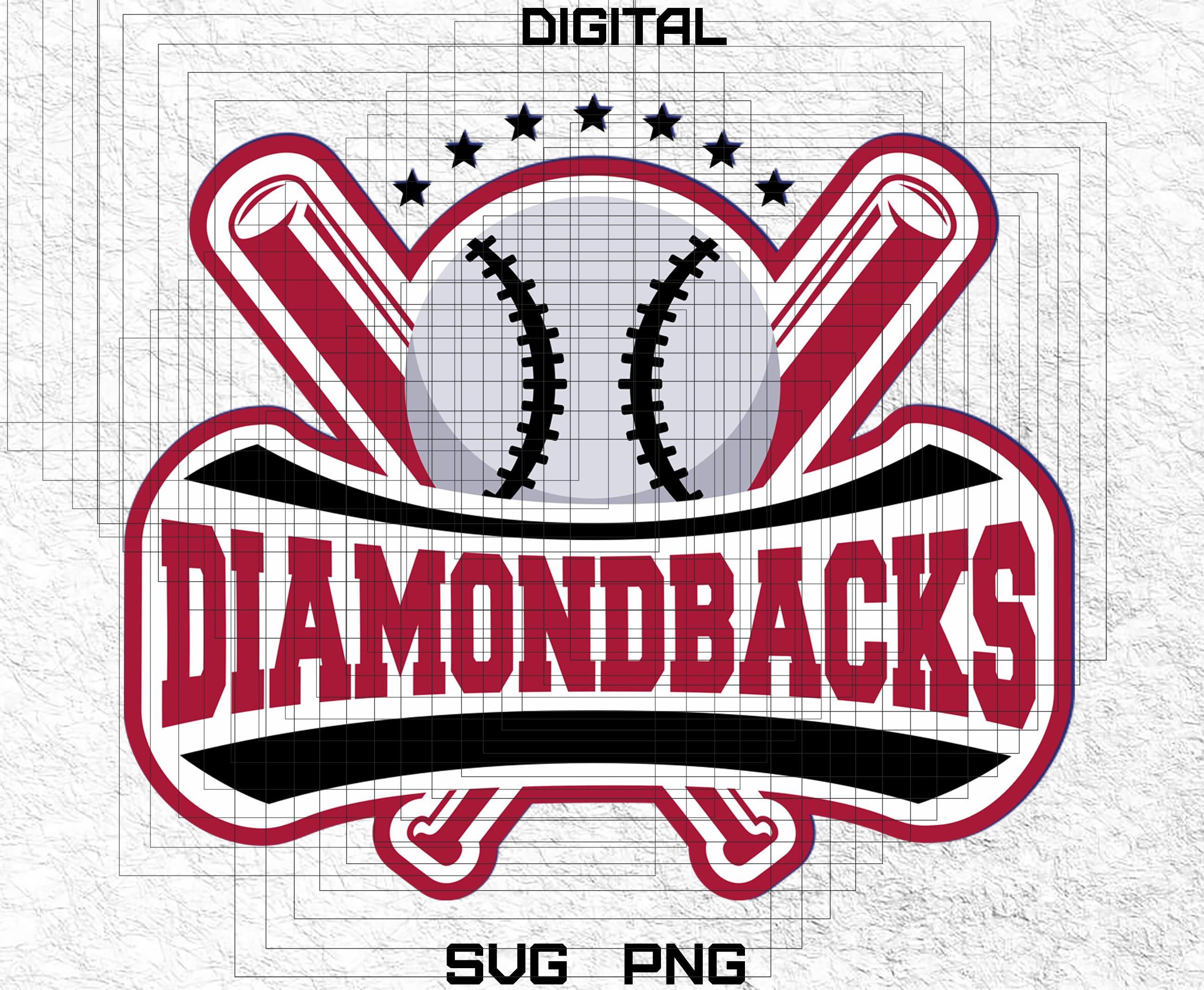 Diamondbacks Baseball Svg - Etsy