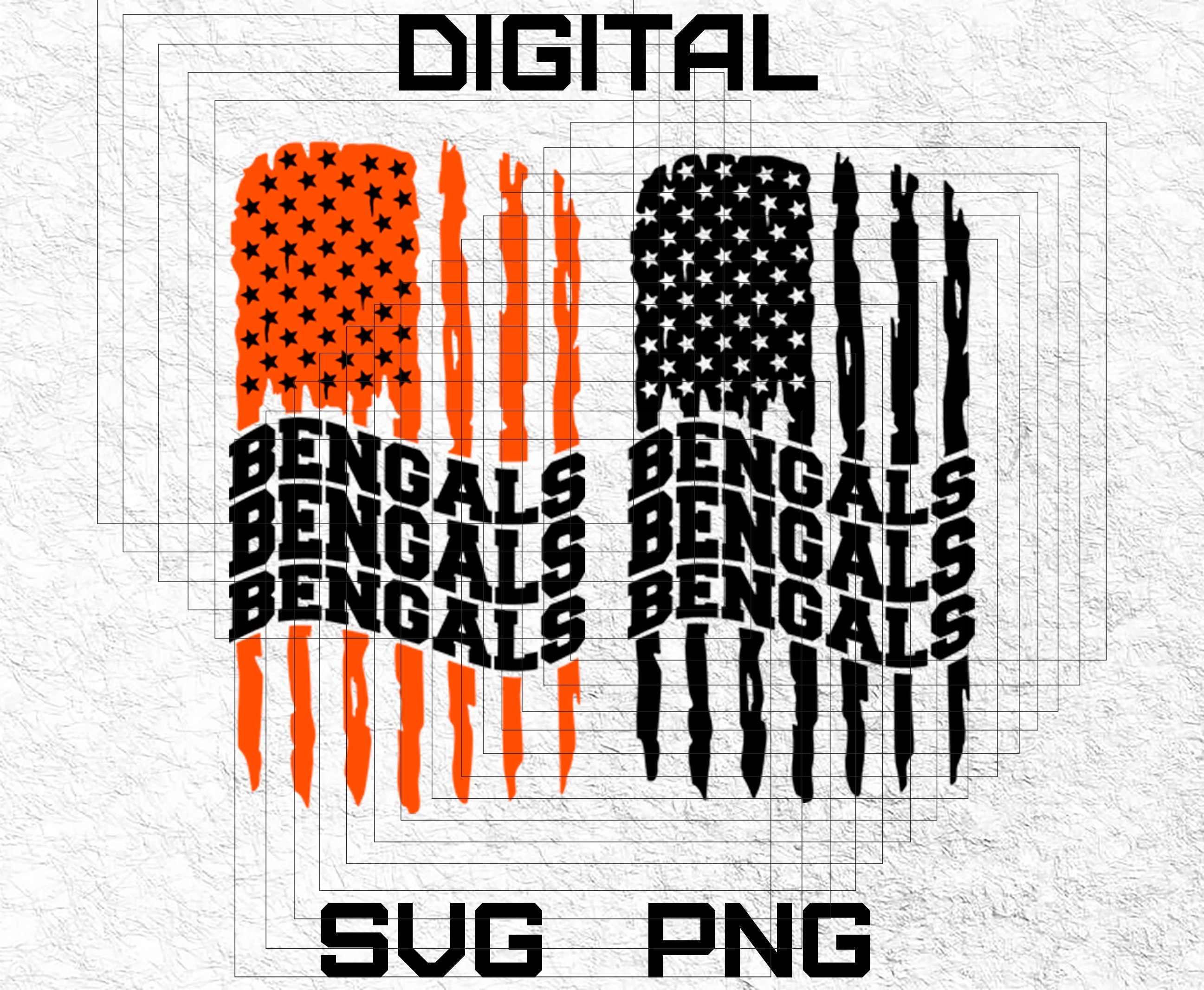 Bengals Football Svg - Etsy