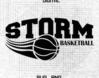 Storm Svg, Basketball Svg, Storm, Svg, Basketball Mom Shirt, Basketball ...