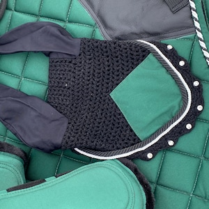 Five-piece Hunter Green Saddle Pad Set - Etsy