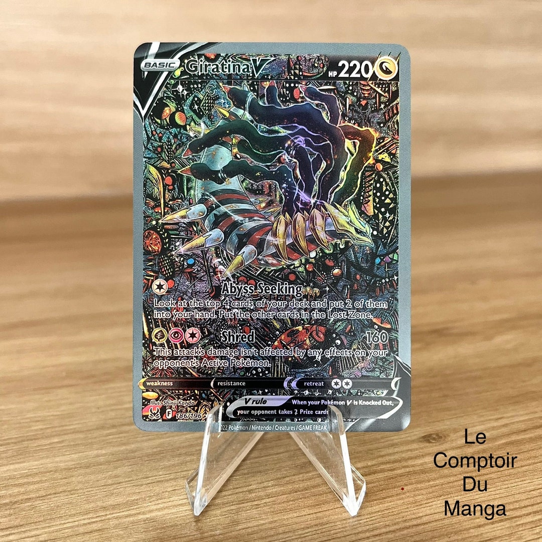 Giratina V 180/196 Lost Origin Alternative Art - English Version ...