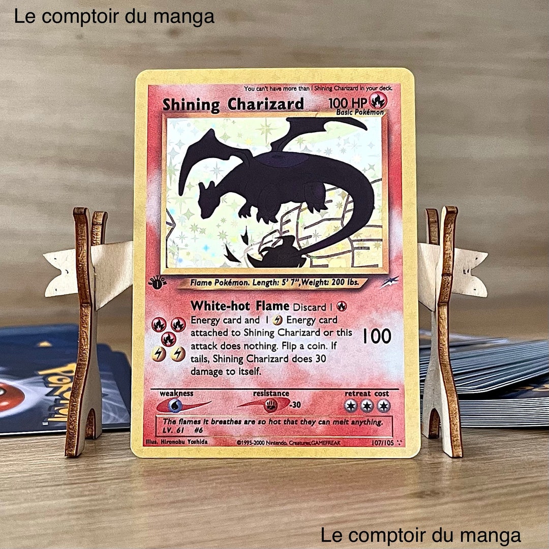 Shining Charizard Pokemon Card English Version Stars - Etsy