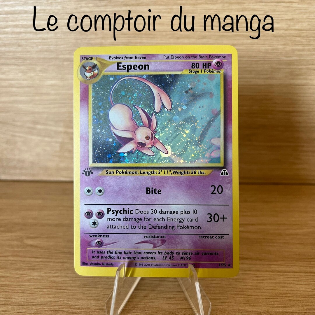 Espeon 1/75 Neo Discovery - English Version - Holographic - Proxy ...