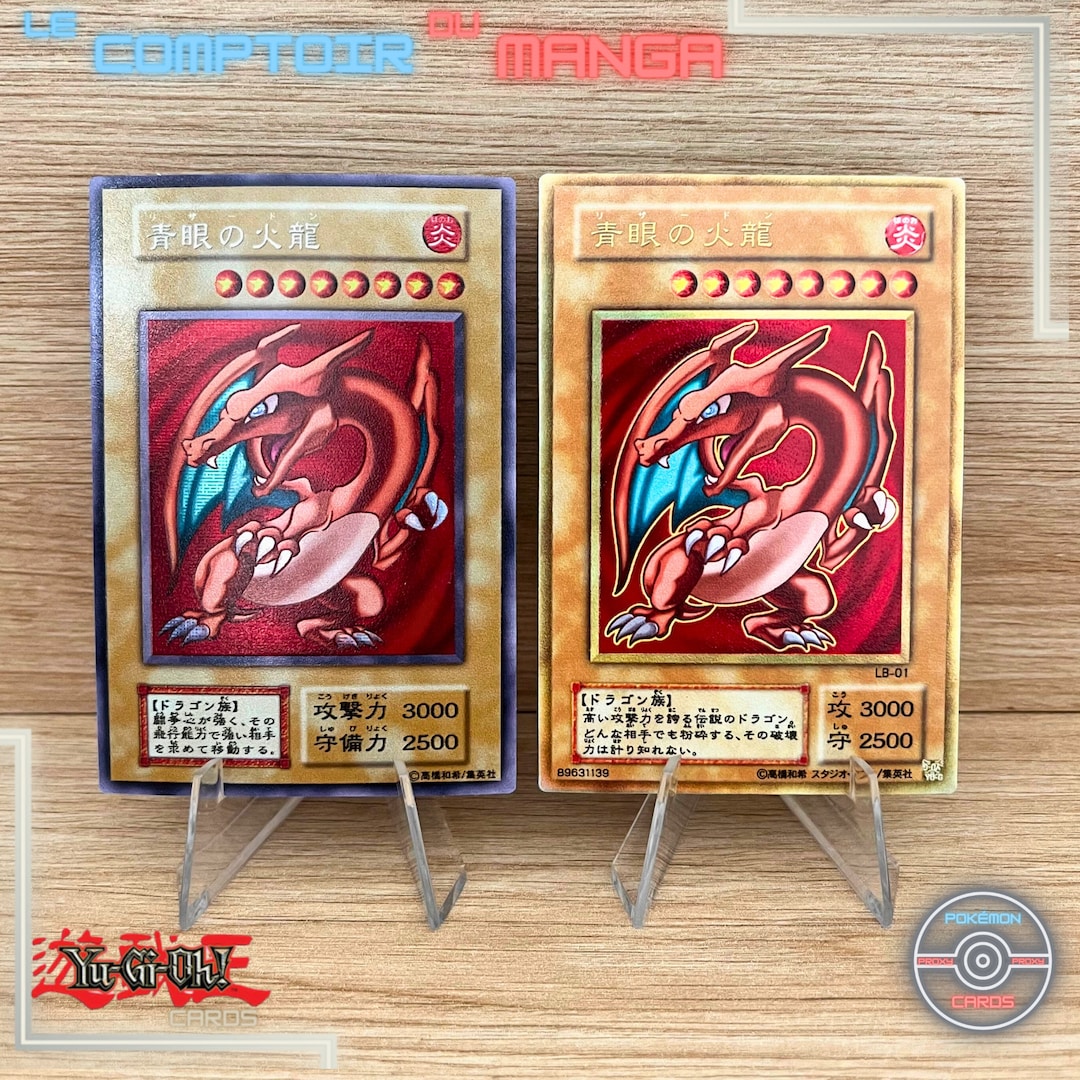 Charizard Yu-gi-oh X Pokemon Card Japanese Version Holographic Proxy ...