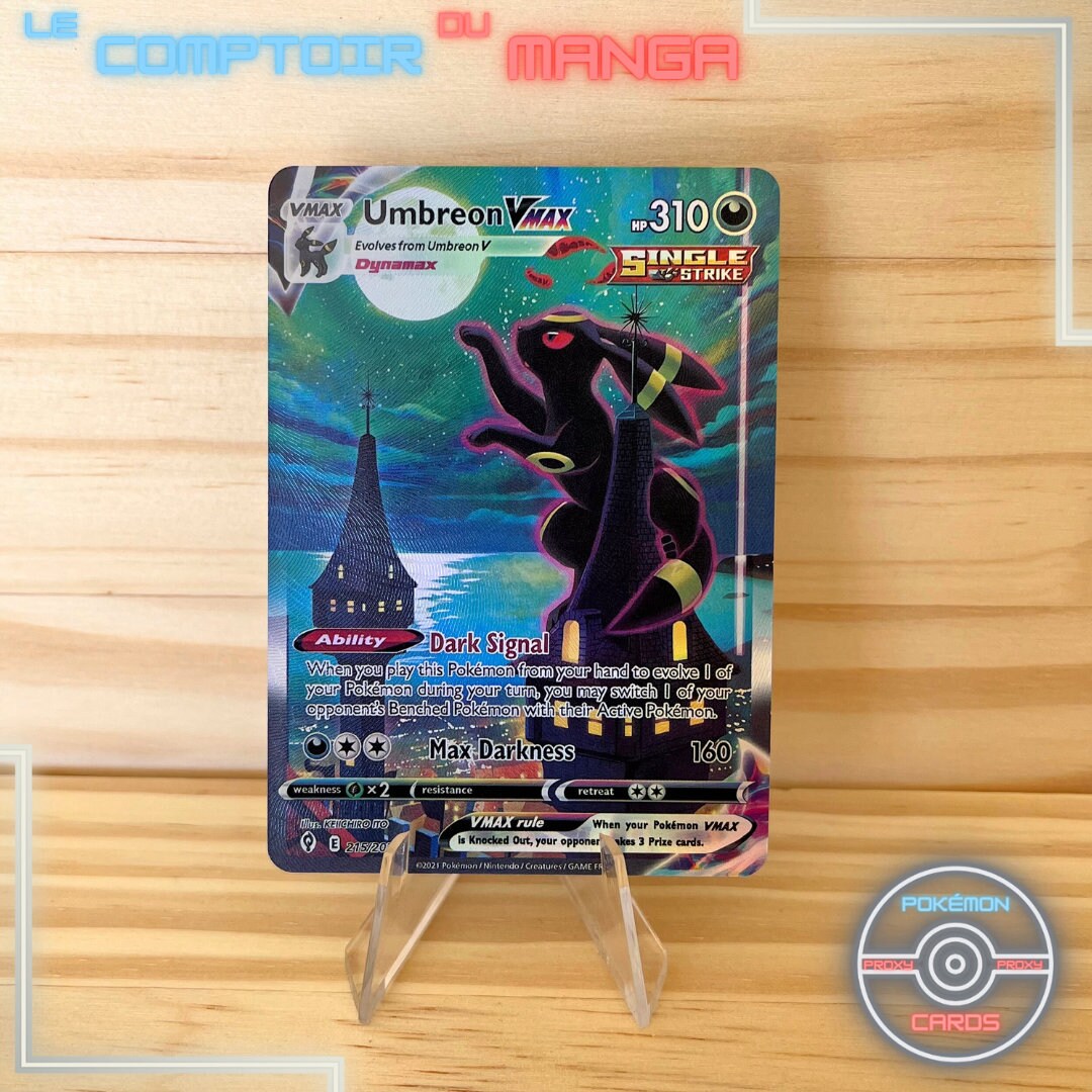 Umbreon Vmax Alternative 215/203 Evolving Skies - English Version ...