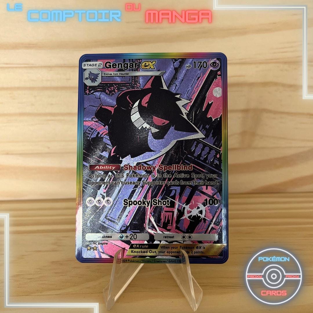 Gengar EX 277/226 - Genetic Power Mewtwo - English Version - Pokémon ...