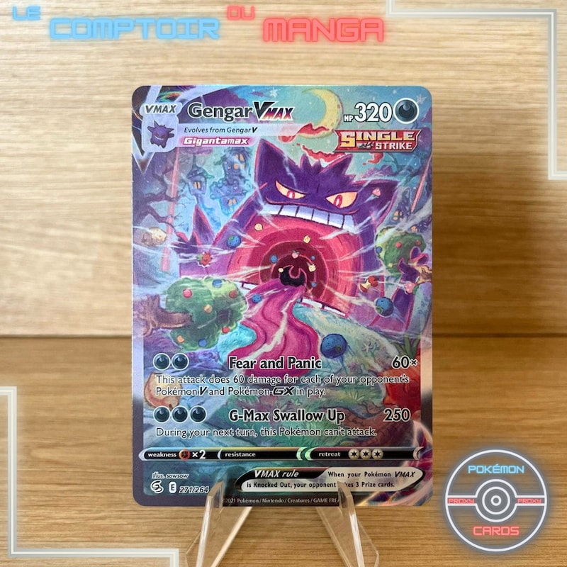 Gengar Alt Art Vmax - Etsy