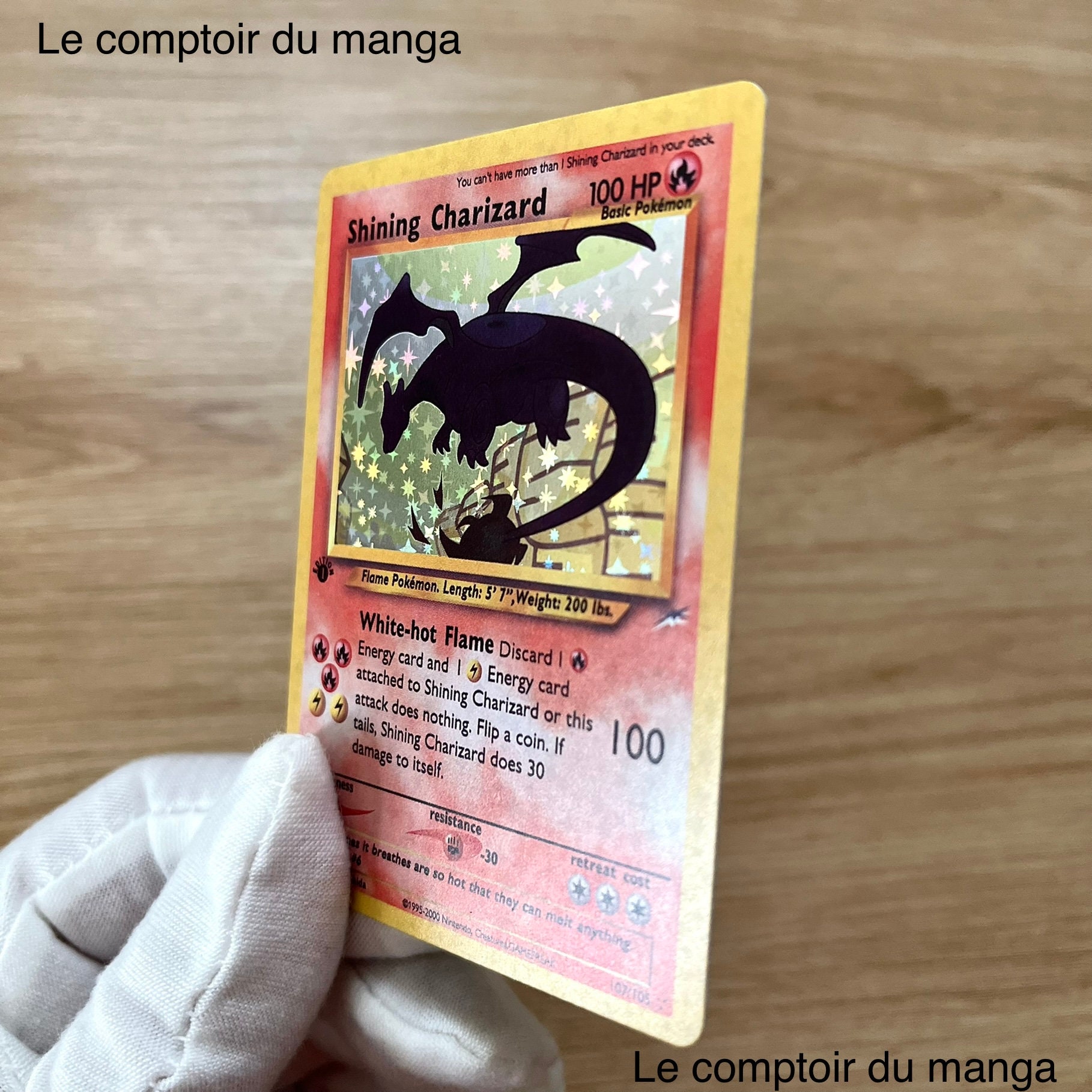 Pokemon Shining Charizard Card English Version Stars - Etsy Canada