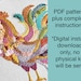 Colorful Rooster Hand Embroidery Pattern - PDF Instant Download for ...