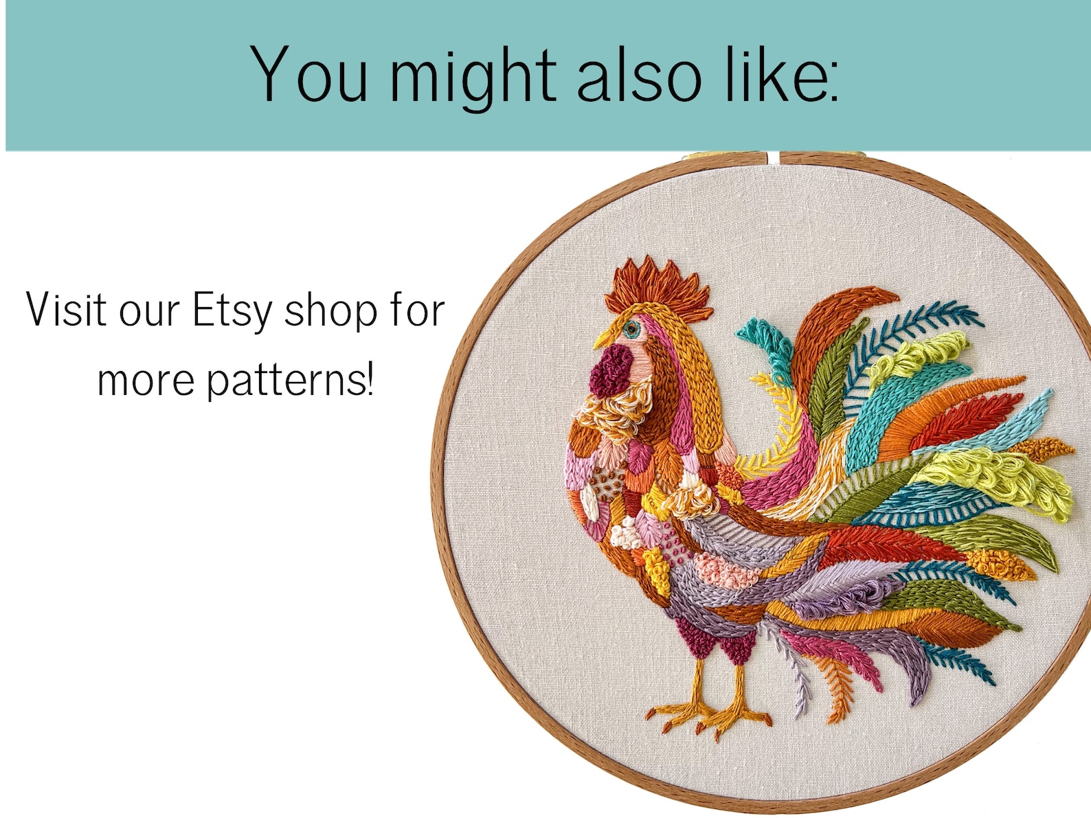 Colorful Butterfly Hand Embroidery Pattern - PDF Instant Download for ...