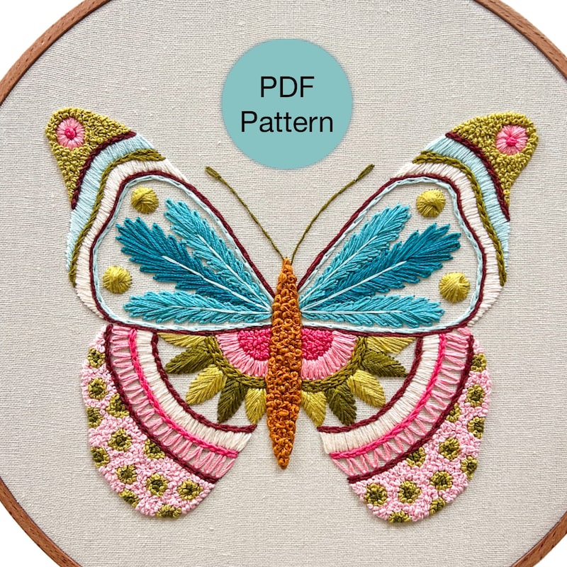 Hand Embroidery Patterns - Etsy