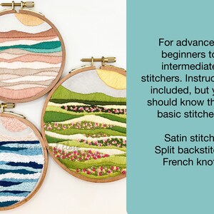 Multi Landscape Embroidery Pattern - PDF Instant Download - Create ...