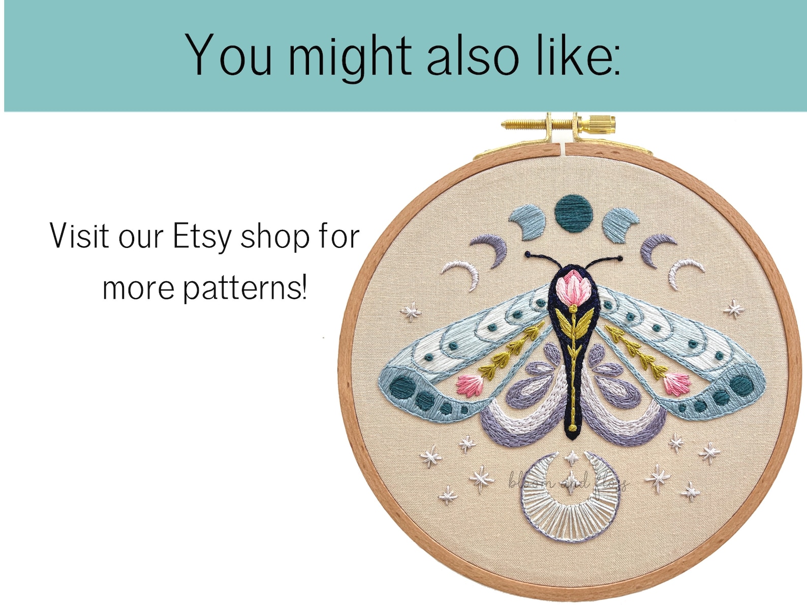 Colorful Butterfly Hand Embroidery Pattern - PDF Instant Download for ...