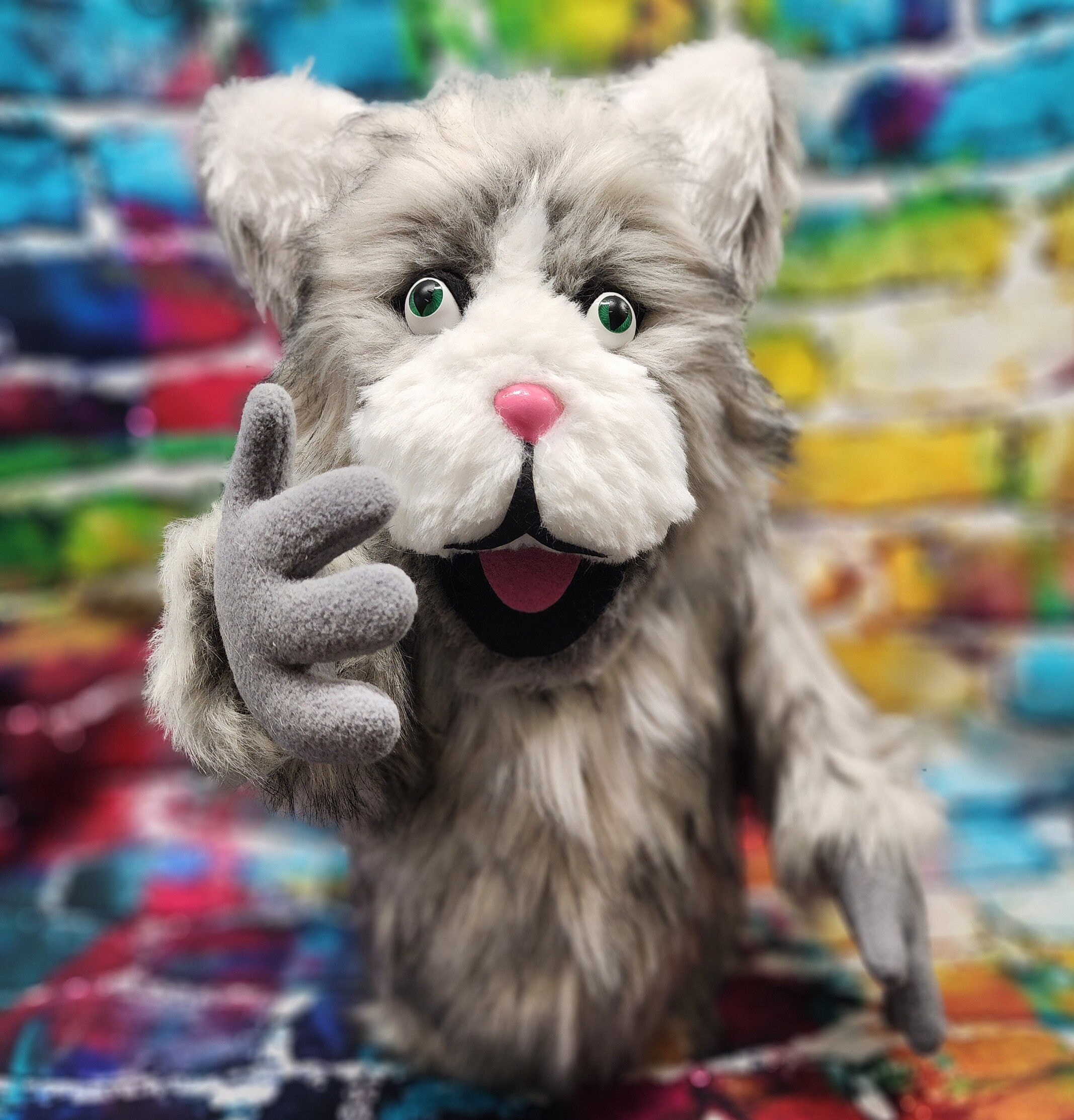 Fur Animal Puppet Custom - Etsy