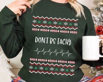 Nurse Tacky Christmas Sweater - Etsy