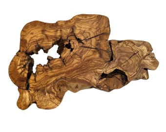 Trunk Olive Wood Sheet, Live Edge Wood Slice With Which You Can Create ...