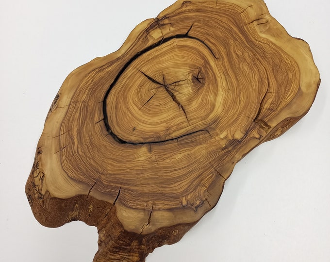 Olive Tree Wood Slice, Live Edge Slice, Raw Edge, Olive Wood Slab for ...