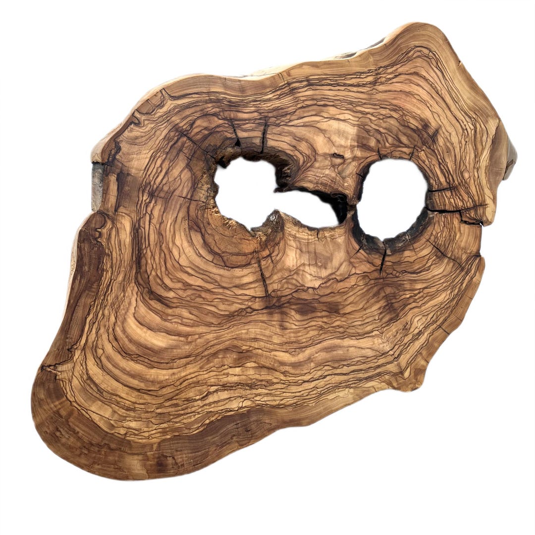 Live Edge Olive Wood Slice: Natural Burl Wood Sheet (13.19x18.7 In - Etsy