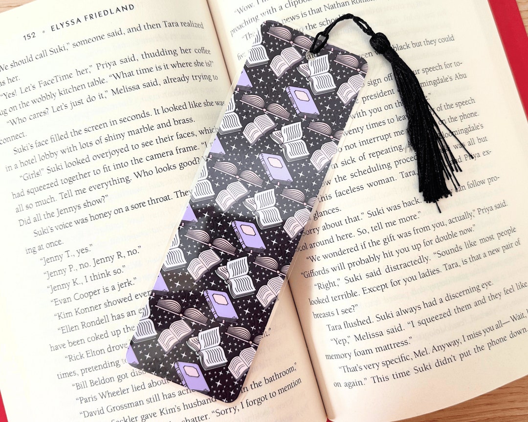 Magic Book Bookmark, Handmade Bookmark, Book Lover Bookmark, Book Lover ...