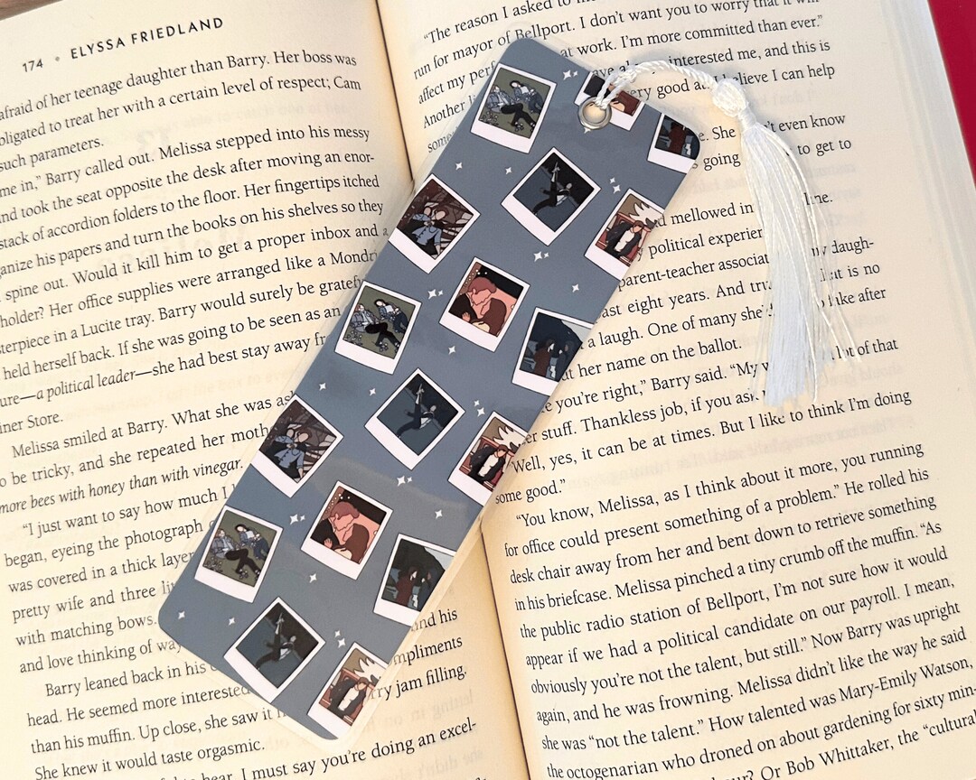 Vampire Polaroids, Handmade Bookmark, Book Lover, Book Lover Gift ...