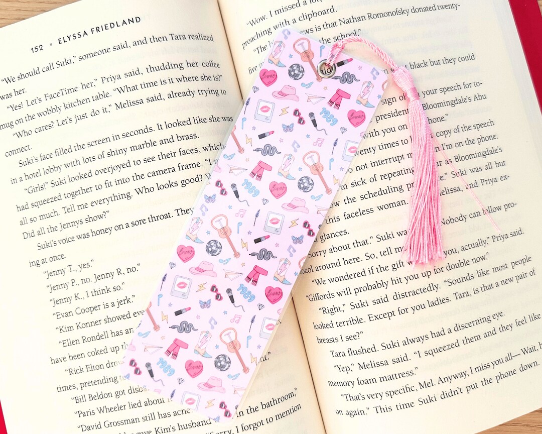 Music Bookmark, Handmade Bookmark, Music Lover Bookmark, Book Lover ...