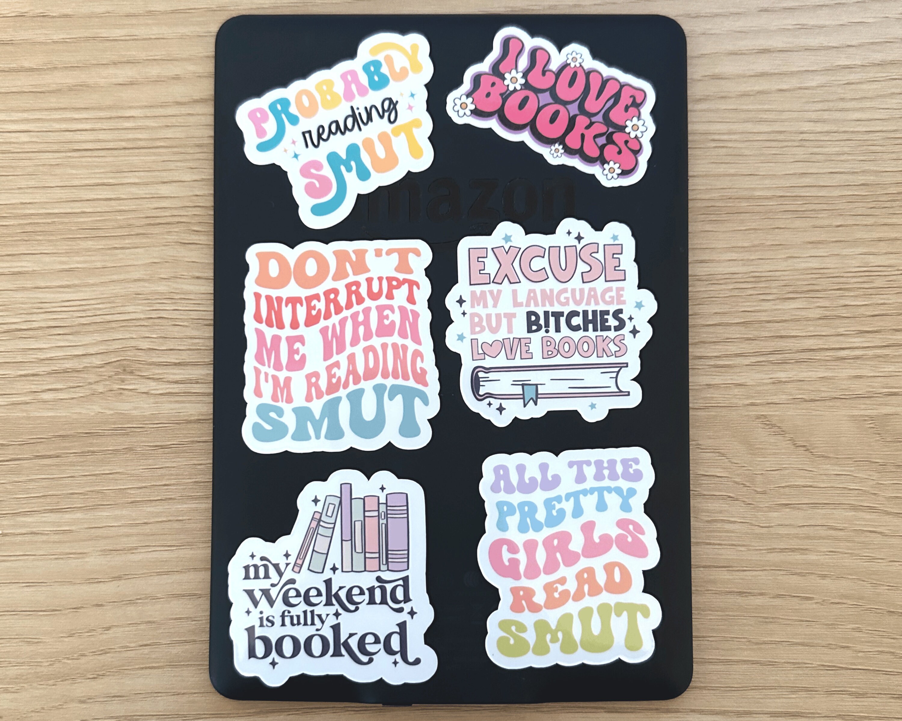 All the Pretty Girls Read Smut Vinyl Sticker Stickers for - Etsy