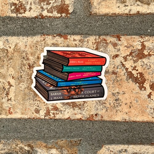 Coho Book Stack Sticker Vinyl Sticker Stickers for Laptop - Etsy