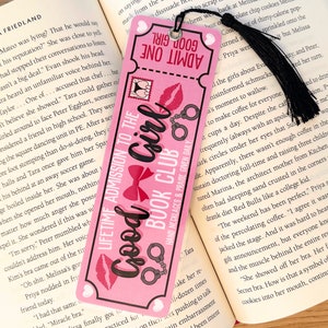 Good Girl Book Club, Handmade Bookmark, Book Lover Bookmark, Book Lover ...
