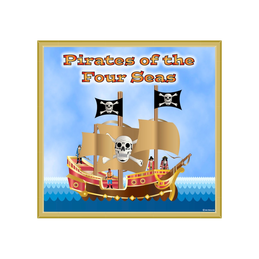 Pirate Ship Poster - Etsy
