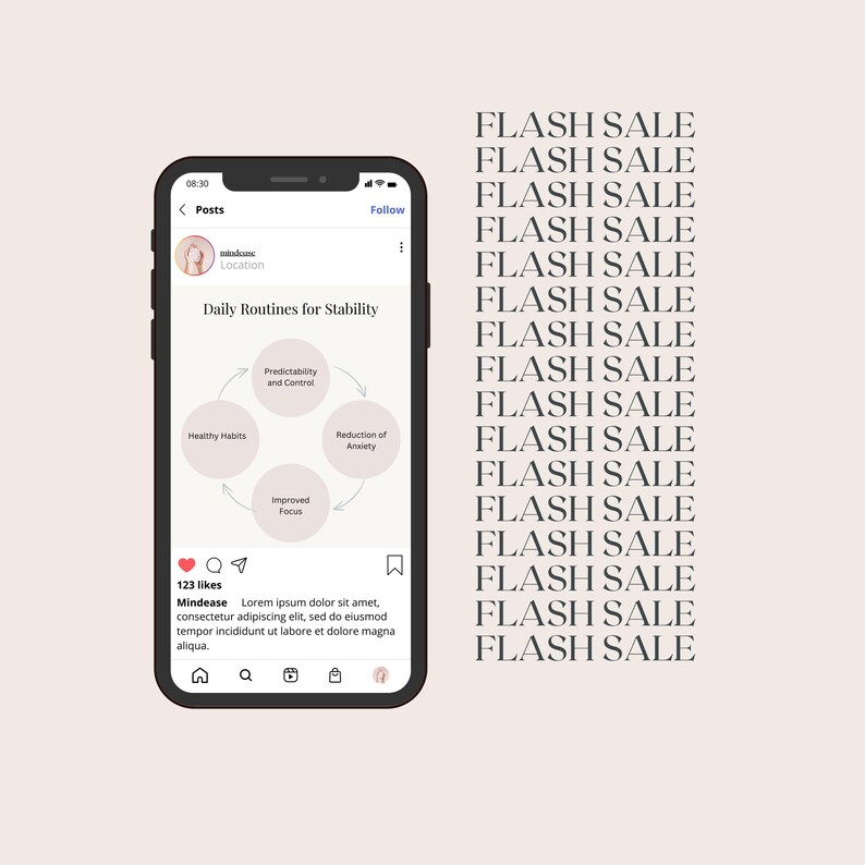 Obsessive-compulsive Disorder | OCD Instagram Post Templates | 50 ...