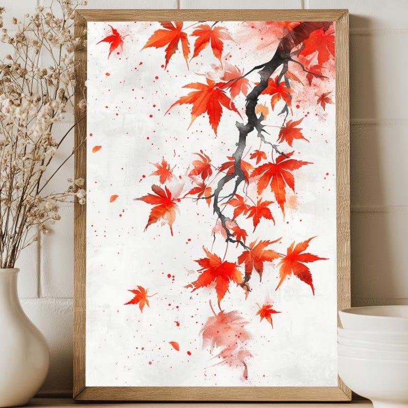 Japanese Maple Art - Etsy