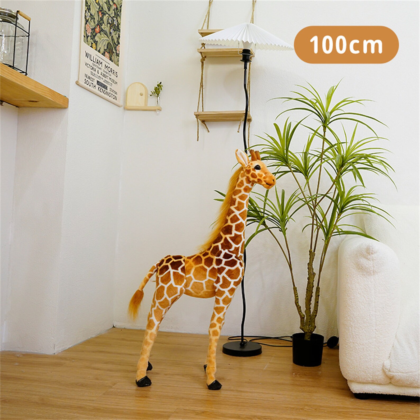 50-140cm Giraffe Plush Toys Cute Stuffed Animal Soft Giraffe - Etsy