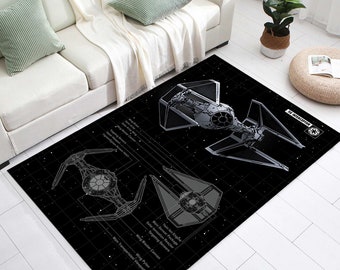 Starwars Ship Rug - Etsy