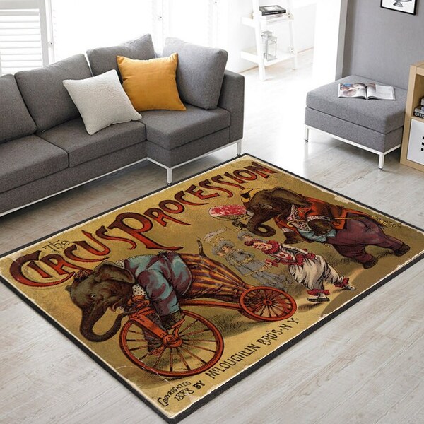 Elephant Rug - Etsy