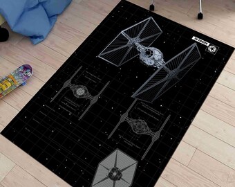 Starwars Ship Rug - Etsy
