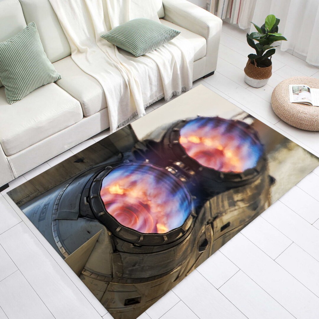 Plane Rug Aviation Rug After Burner Rug Nozzle Rug Jet - Etsy