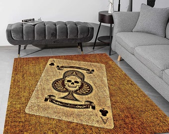 Ace of Spades Rug - Etsy