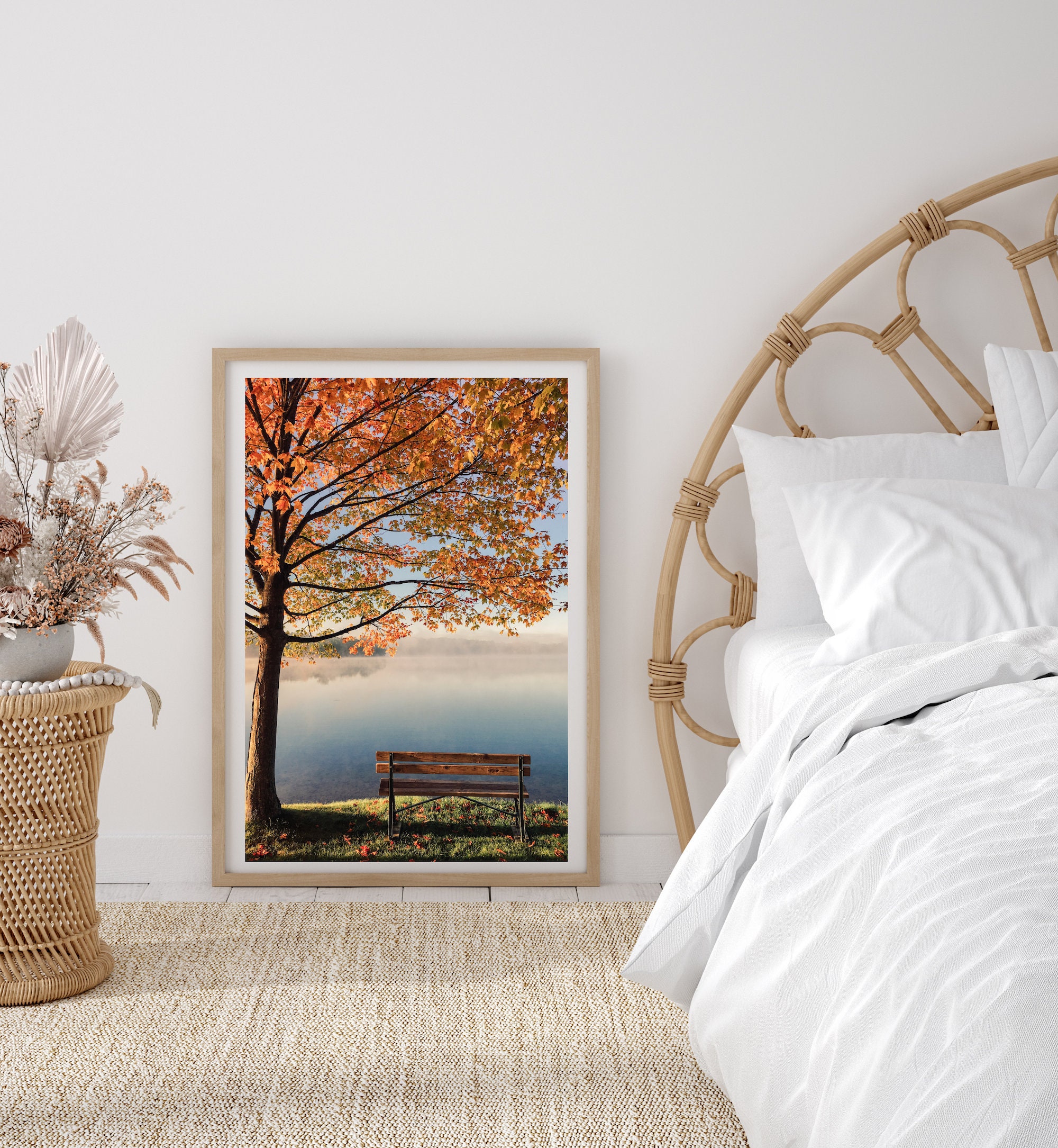 Fall Gallery Wall Set, Autumn Wall Art, Digital Download, Tree ...