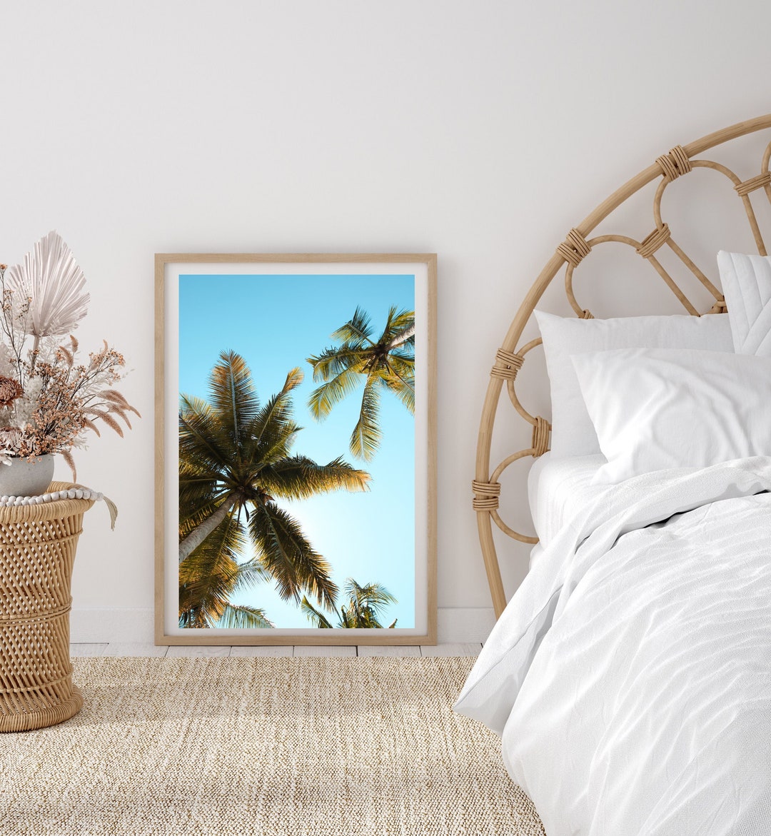 Palm Tree Wall Art, Palm Trees Photography, Coastal Decor, Summer ...
