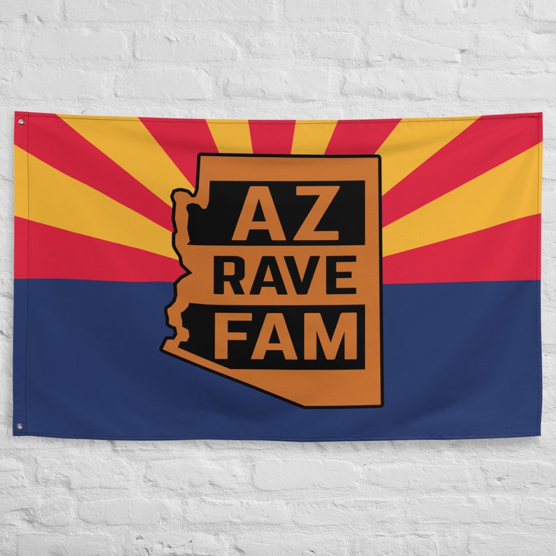 AZ RAVE FAM Flag - Etsy