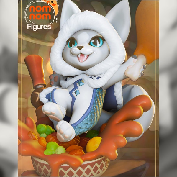 Palico Chefs Art Print - Etsy