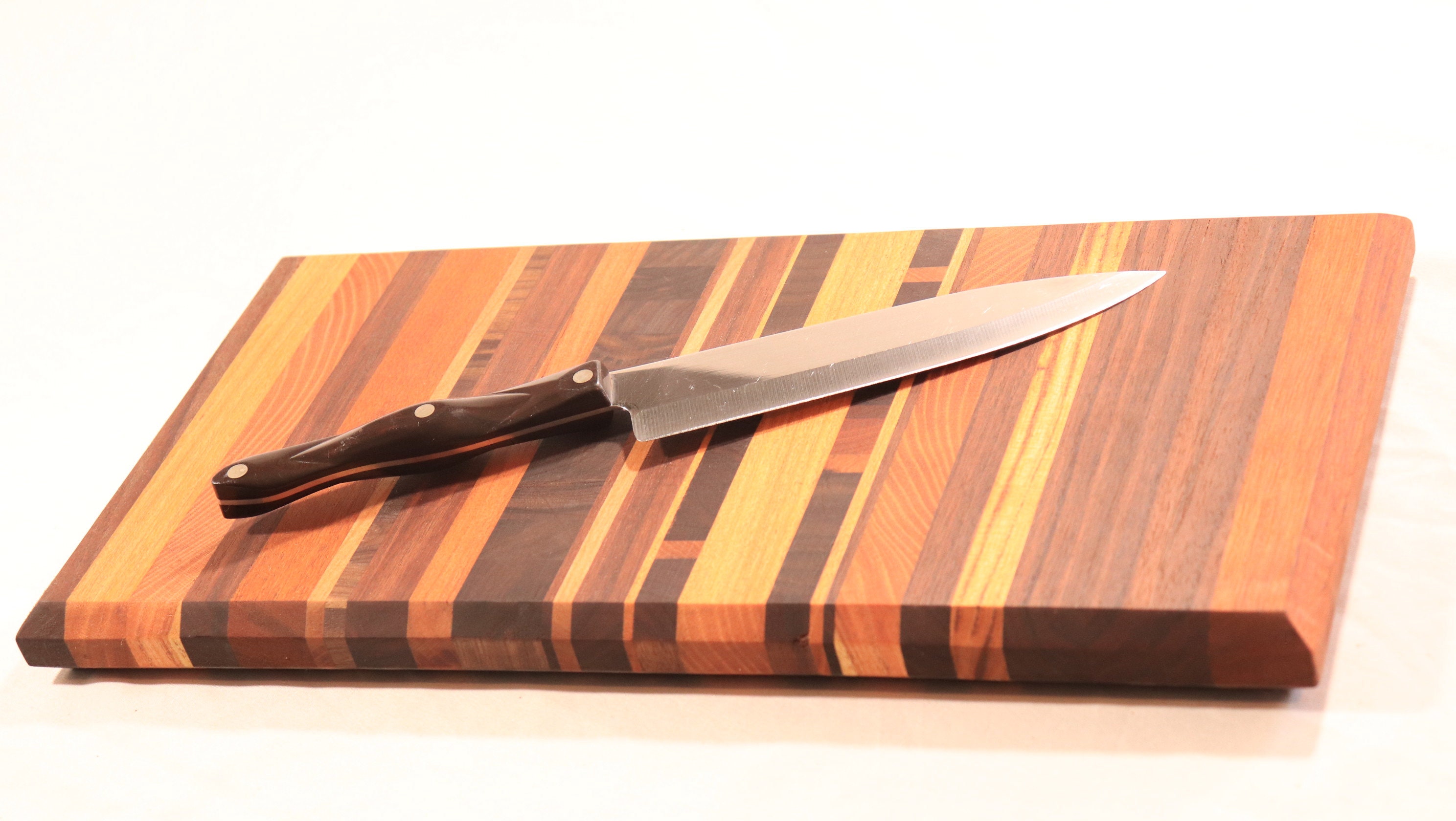 Large Chopping Block Beautiful Design Pattern Edge End Grain Different ...