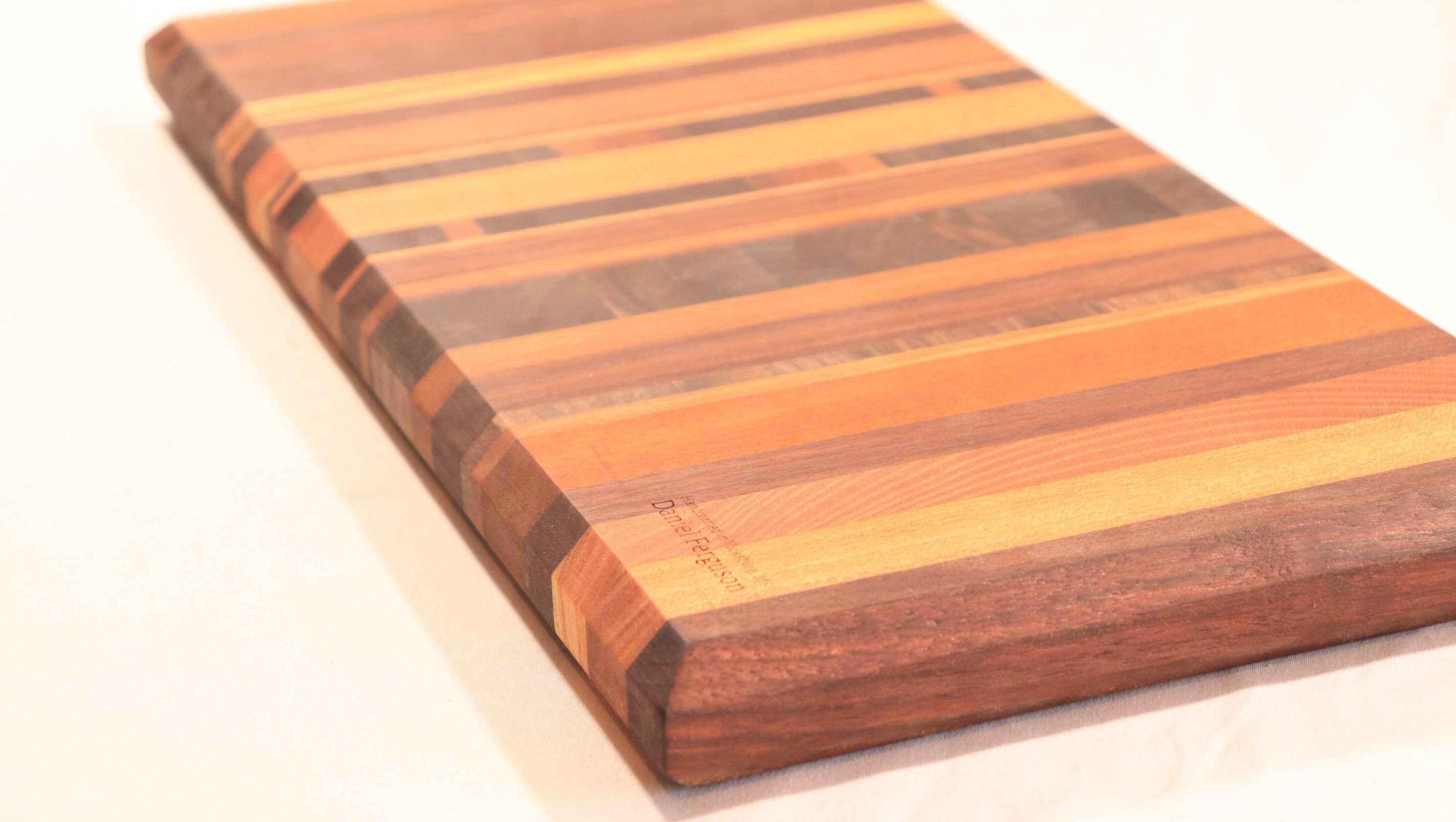 Large Chopping Block Beautiful Design Pattern Edge End Grain Different ...